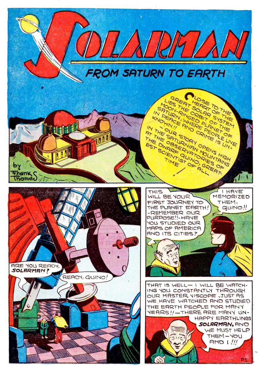 Pappy's Golden Age Comics Blogzine: Number 2182: The one, the only ...