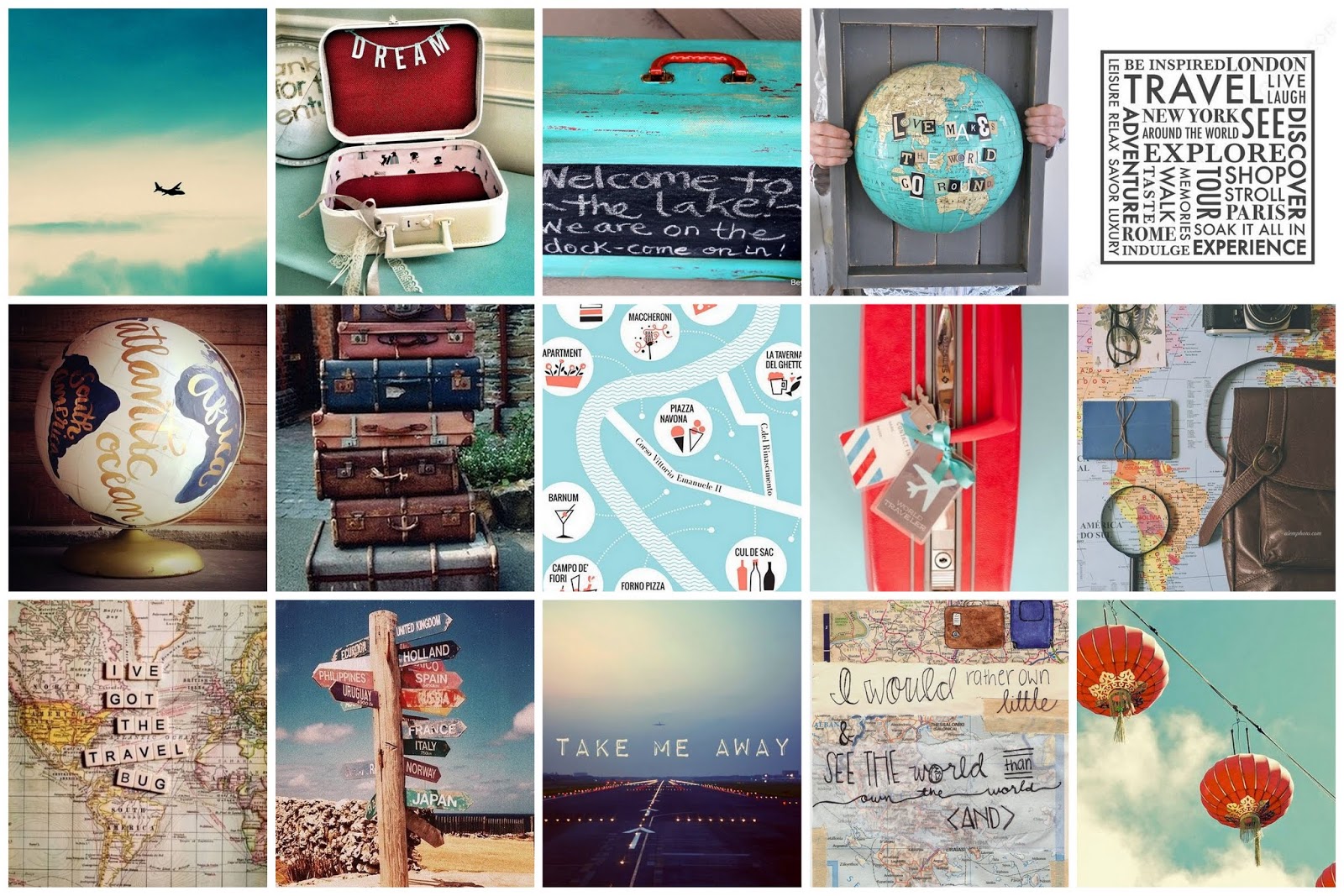 Cardmaking - Mood Board [Travel] - the scrappy mermaid
