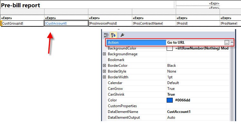 Dynamics 365 For Operations: GenerateDrillThroughLink/DrillThroughProvider - Hyperlink on SSRS ...