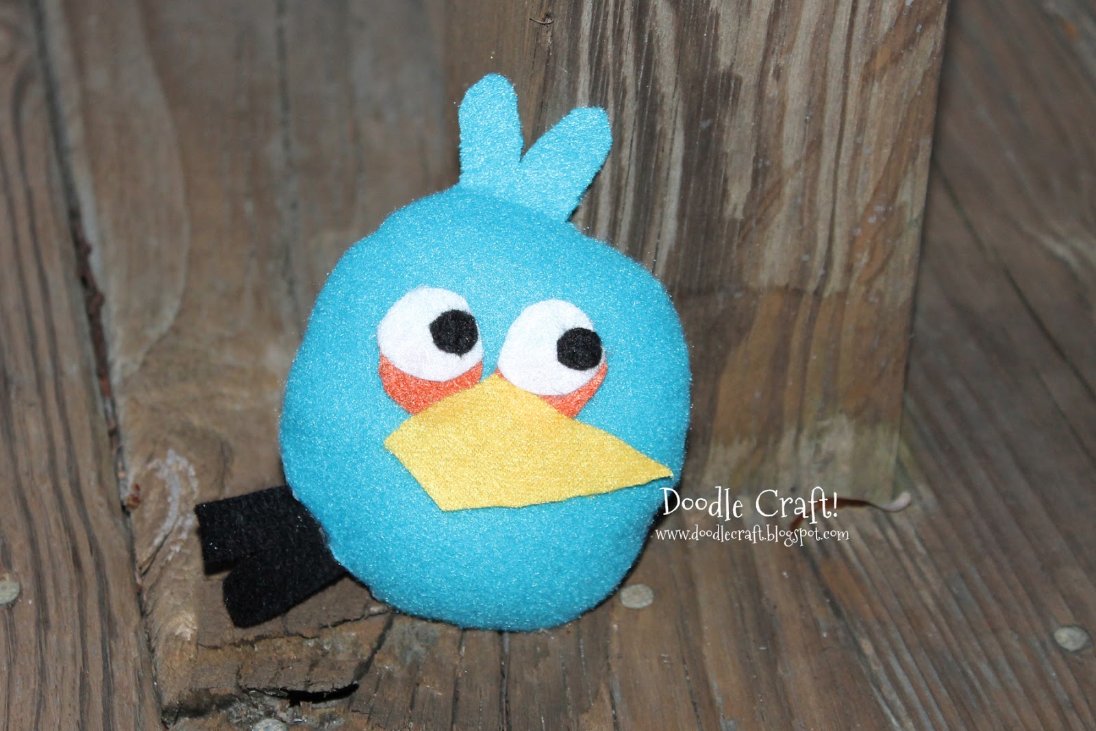 Blue Angry Bird Plush