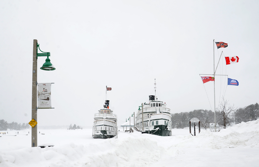 Just things and thoughts: Winter Wonderland in Gravenhurst Muskoka