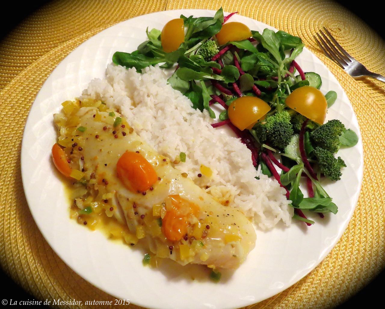 La cuisine de Messidor: Filets de morue à l’indienne