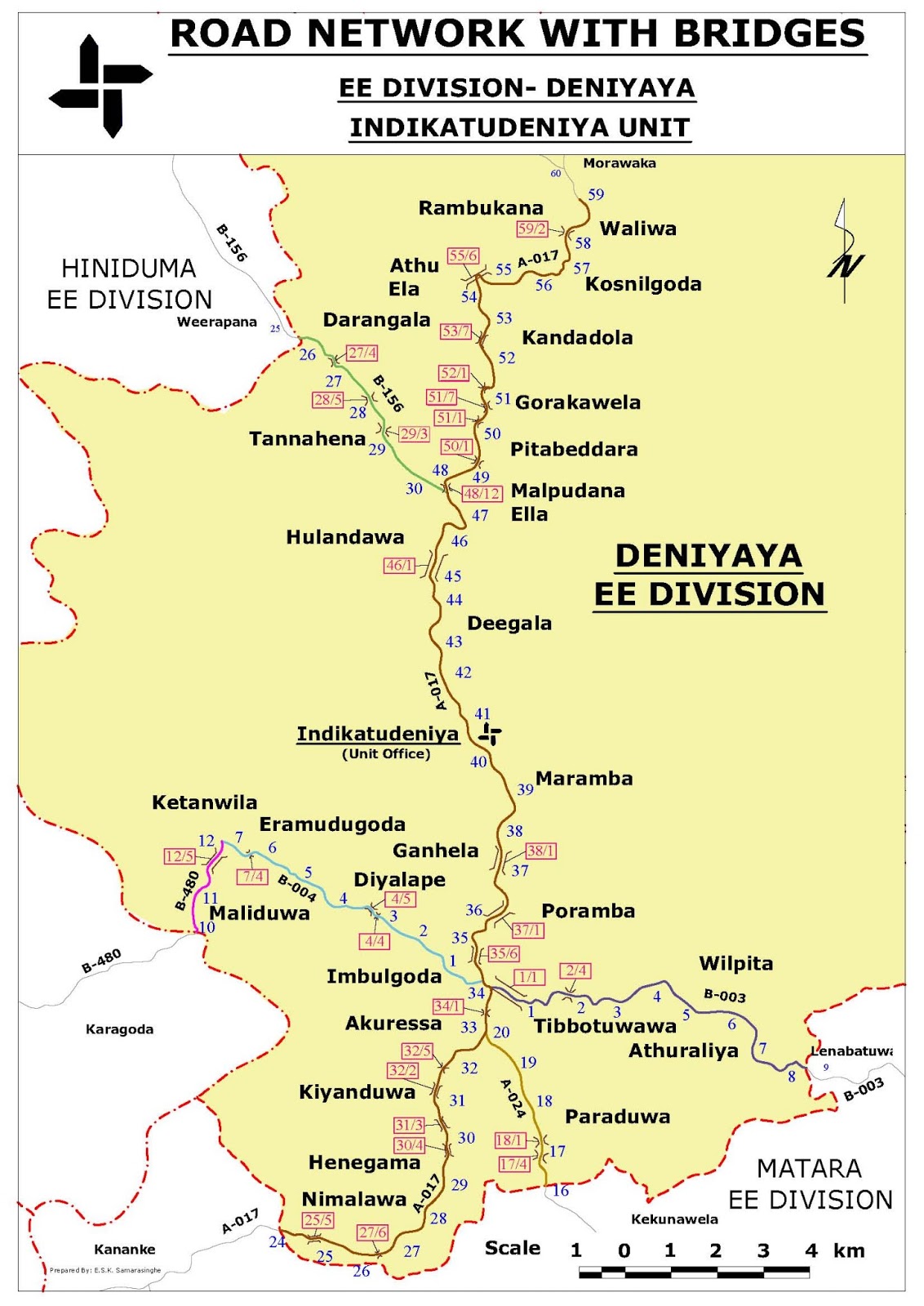 RDA DENIYAYA: Road Maps