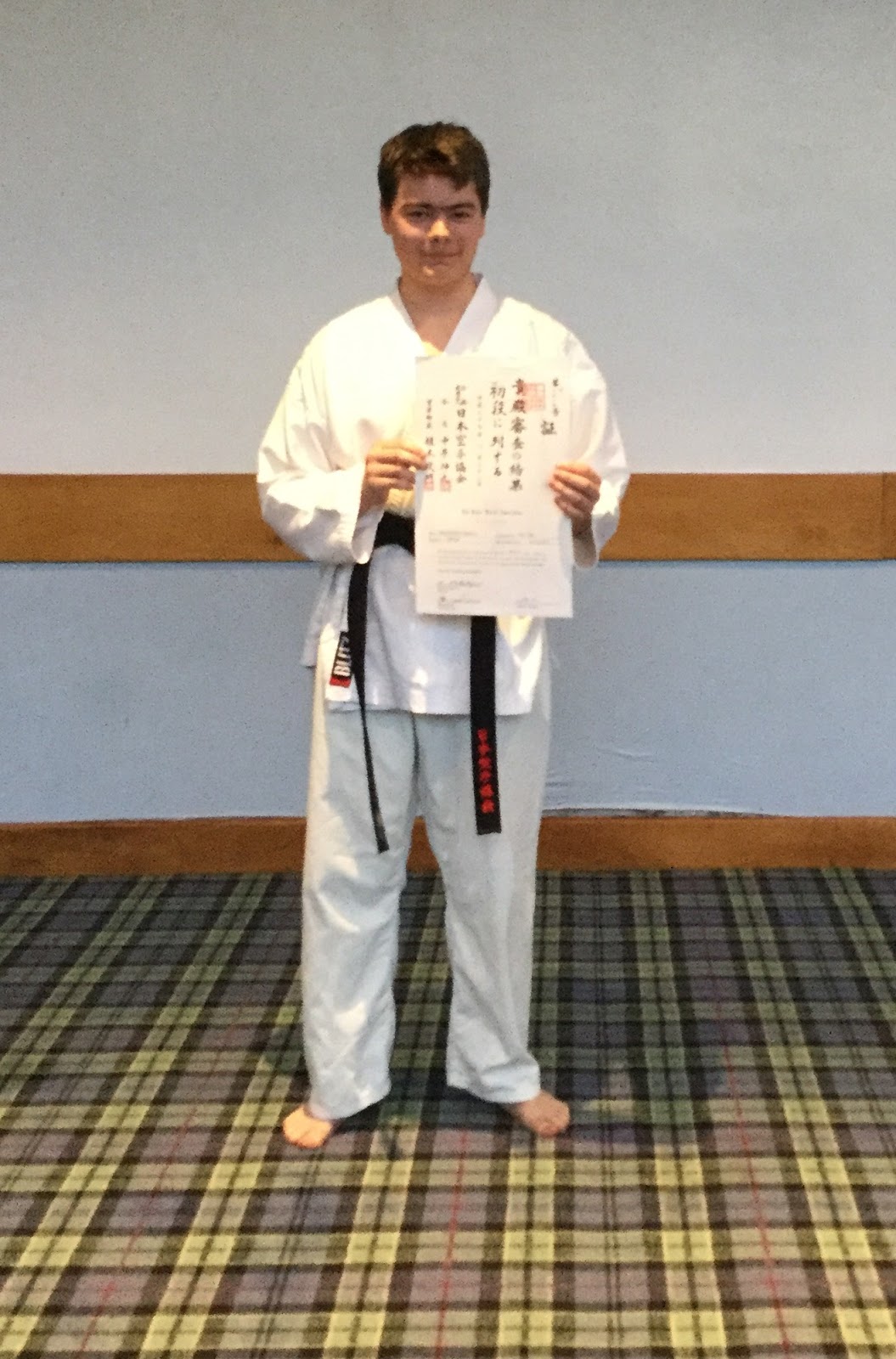 Oh Kami Karate Club: Congratulations to Christopher and Harris on ...