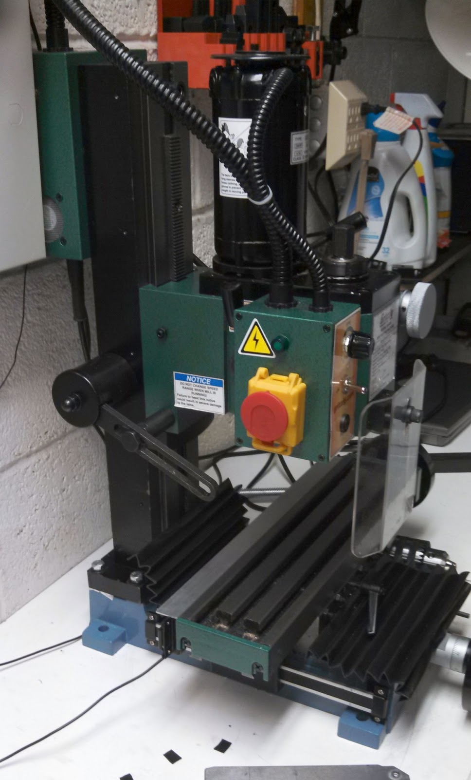 Benchtop Machine Shop: Mill: Solid Column Upgrade