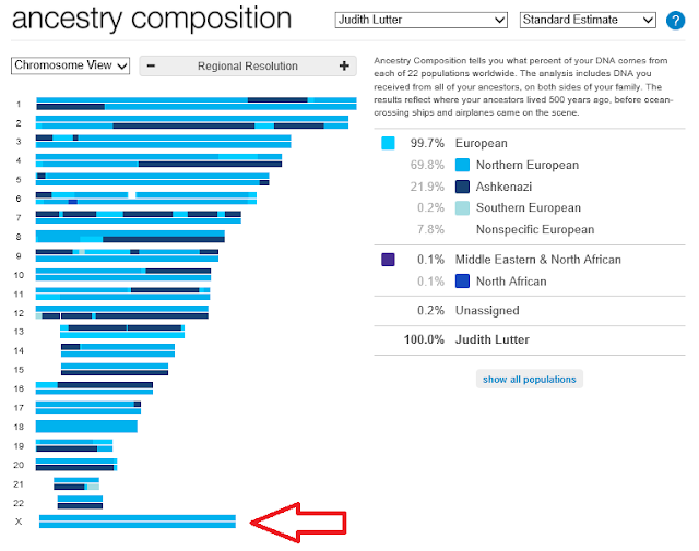 Family History Research by Jody Lutter: Ancestry Composition