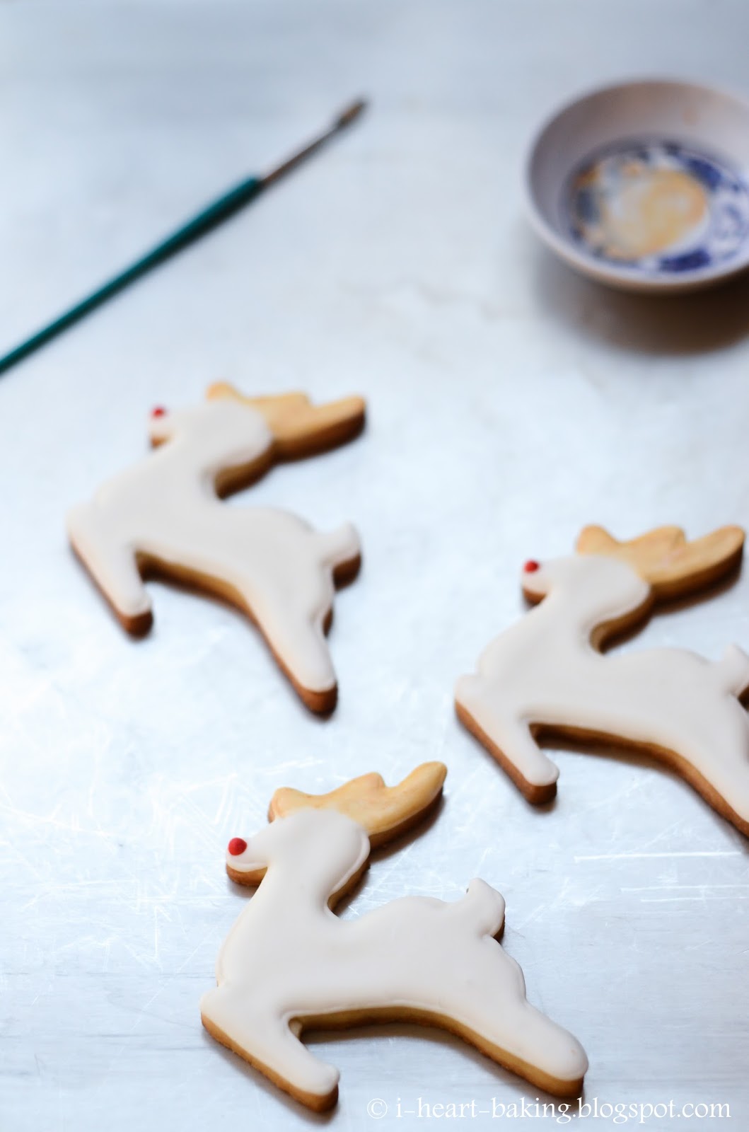 i heart baking!: rudolph the reindeer cookies