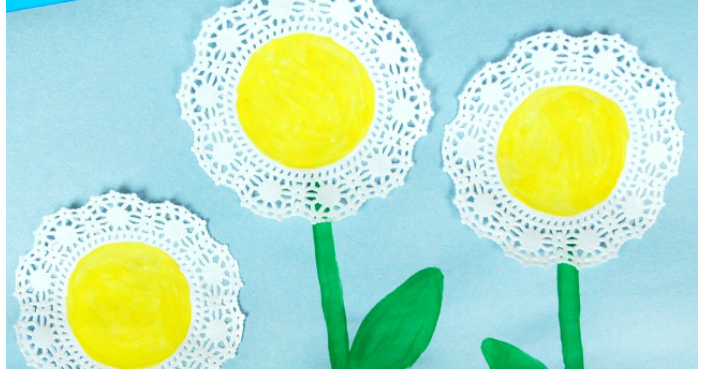 Spring Flower Craft | What Can We Do With Paper And Glue