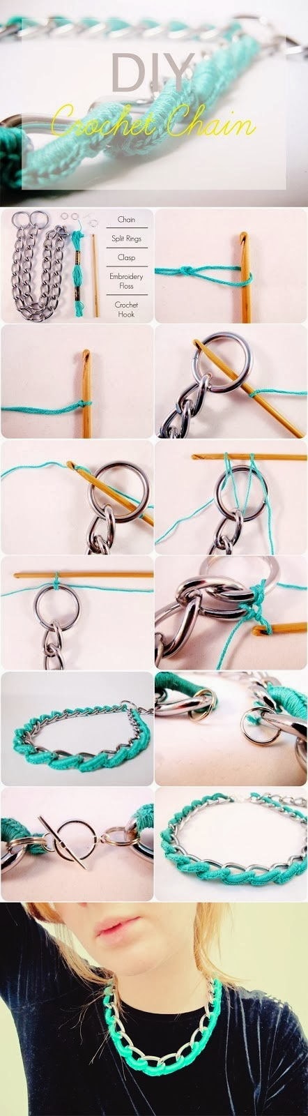 DIY : Crochet Chain - Diy And Crafts