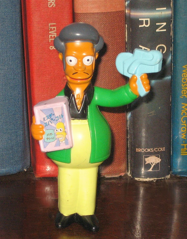 Percy's Fast Food Toy Stories : Apu Simpsons 2007 - BK