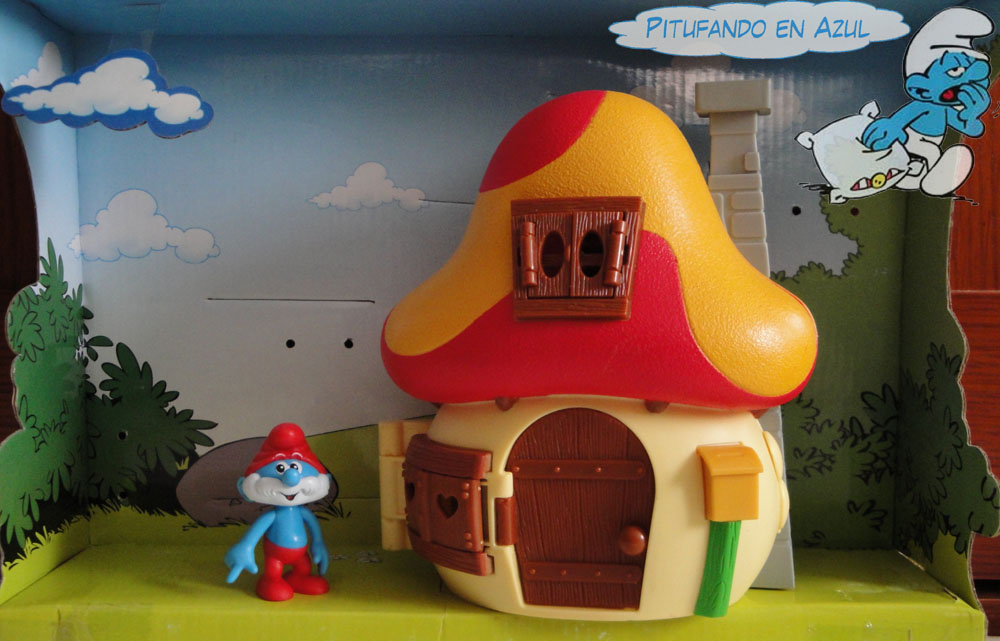 Pitufando en Azul: Review Casa Seta de Papa Pitufo de Giochi Presiozi