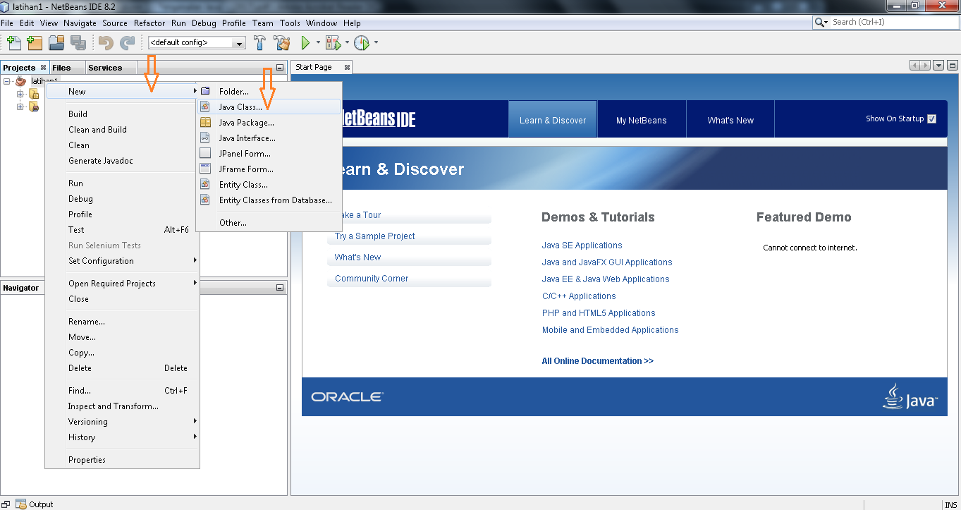 Cara Membuat Project Java Netbeans Membuat Project Dan Class Dalam Java Rembang Programming 5970