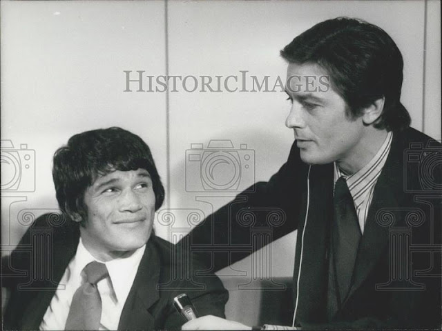 ALAIN DELON: AMISTAD CON CARLOS MONZÓN