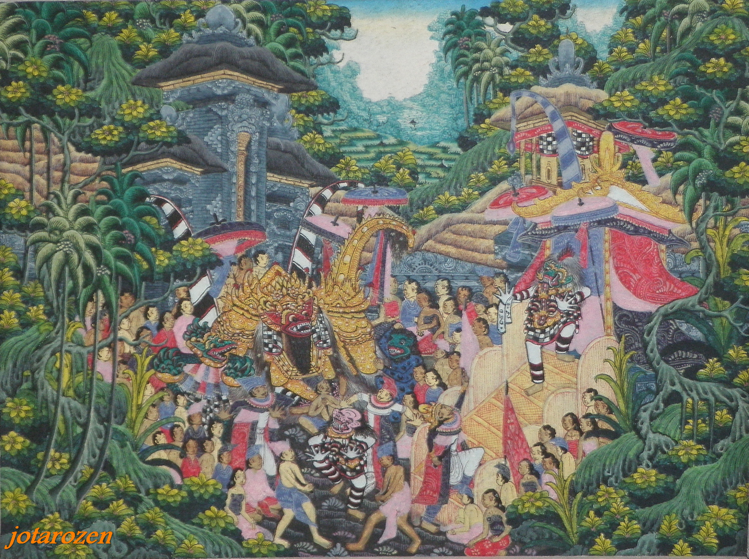 Footsteps - Jotaro's Travels: Photo Gallery - Indonesia Balinese Art