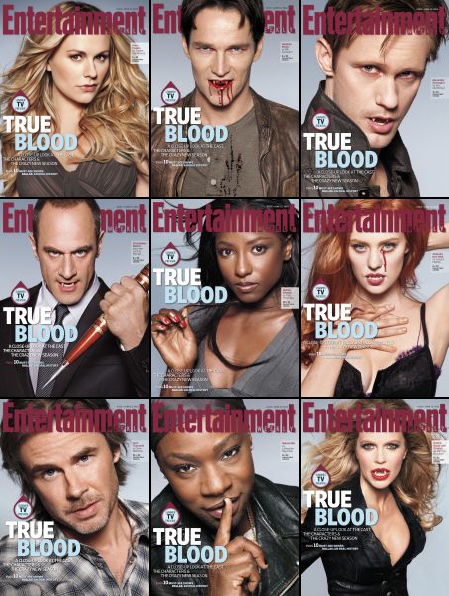 True Blood Cast Covers Entertainment Weekly ... 11 Times! | Oh yes I am