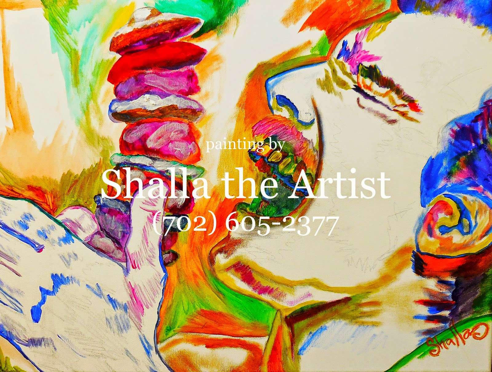 SHALLA Paintings: Shalla the Artist's paintings from Heaven Is ...