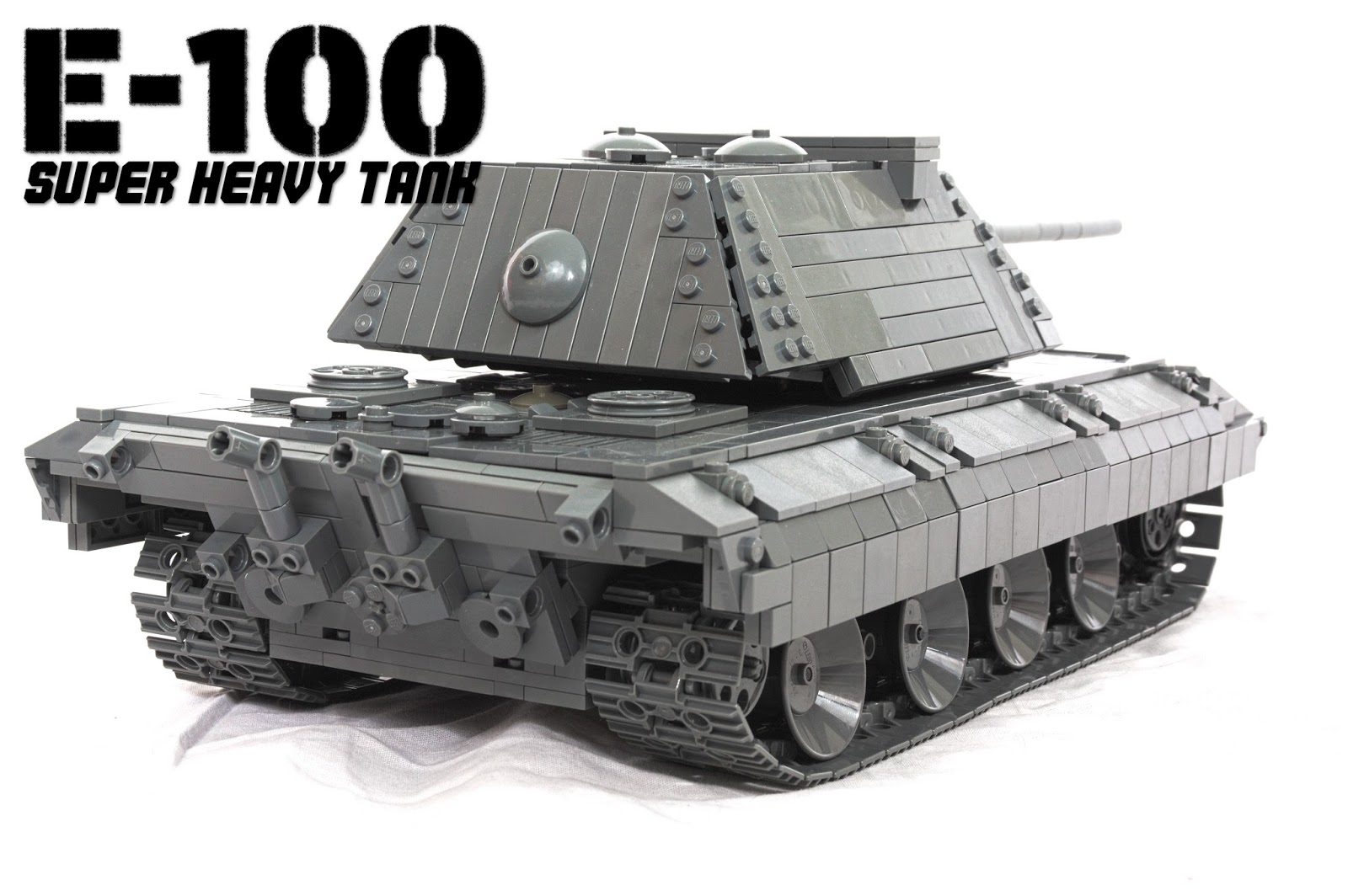 Tommy Styrvoky's MOCs: E-100 super heavy tank