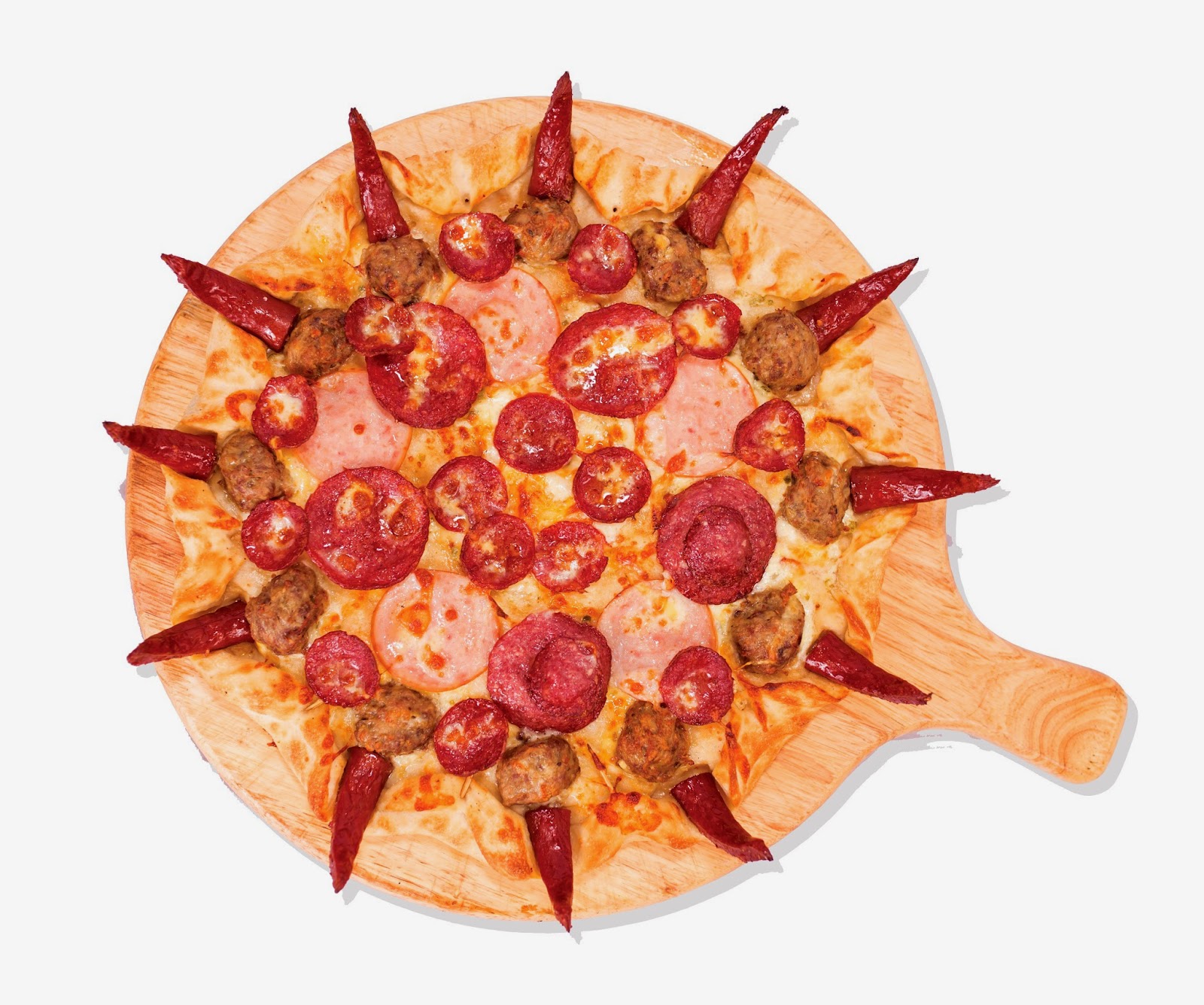 Meryl Loh: [Media Tasting] Launch of PEZZO "GODZILLA" PIZZA