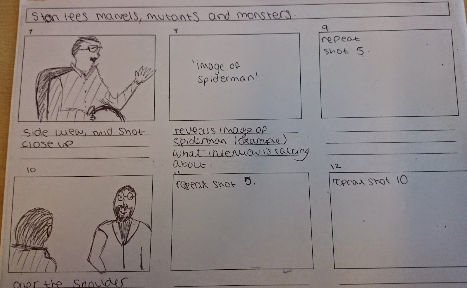 Kate Woods - A2 Media : Story board interview