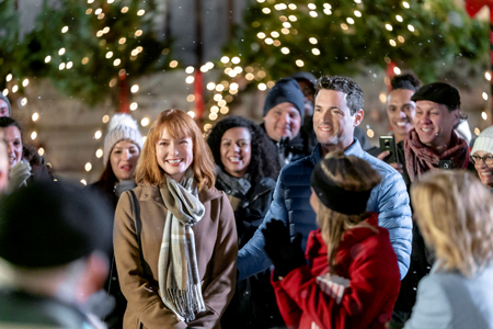 C'est un beau téléfilm : Noël et Romance...Chrisnow: LA PARTITION ...