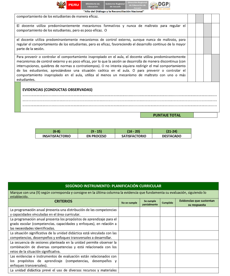 FICHA DE MONITOREO Y ACOMPAÑAMIENTO DOCENTE ~ Aprendo en casa: plataforma educativa | Minedu