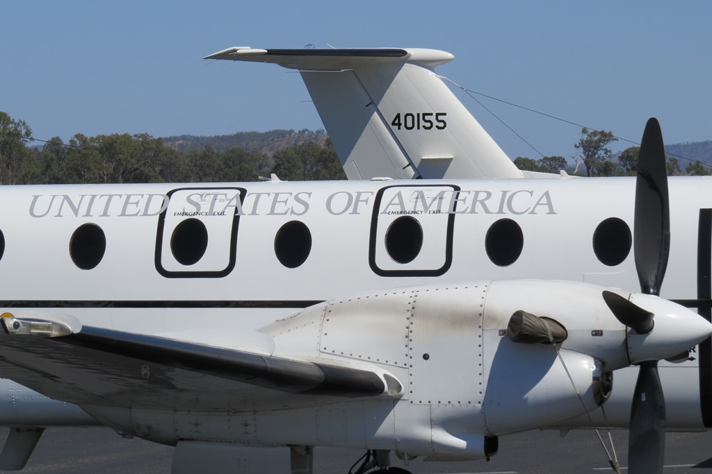Central Queensland Plane Spotting: US Army Beech C-12J Huron (Beech ...