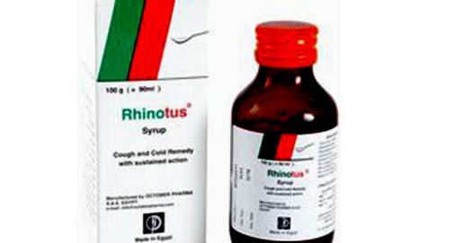رينوتوس Rhinotus | معلق للشرب لعلاج نزلات البرد و السعال - دوا ايجى