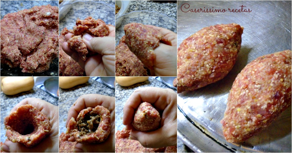 KEPPE, KIPPE, KIBBE, KIBI, KIBBEH RELLENO al horno o frito | Caserissimo