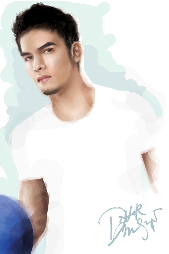 SIMON ATKINS' DIGITAL PORTRAITS - Discreet Magazine