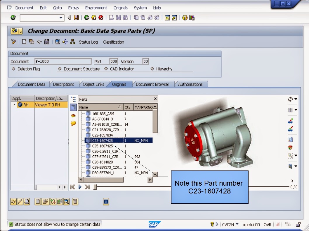 青蛙SAP分享 Froggy's SAP sharing: SAP PM Visual Enterprise Spare Parts List