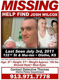 Operation100news: Missing Olathe Man, Josh Wilcox, 27
