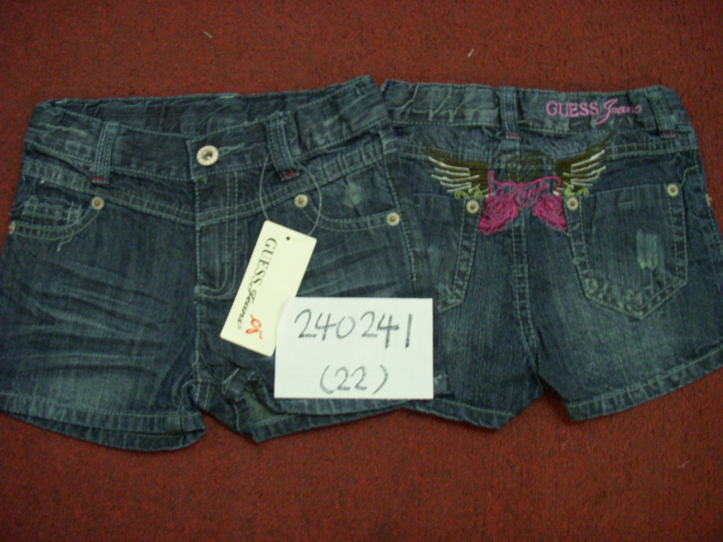 Noble Kids (Wholesales): GUESS SHORT PANS JEANS (GIRL)