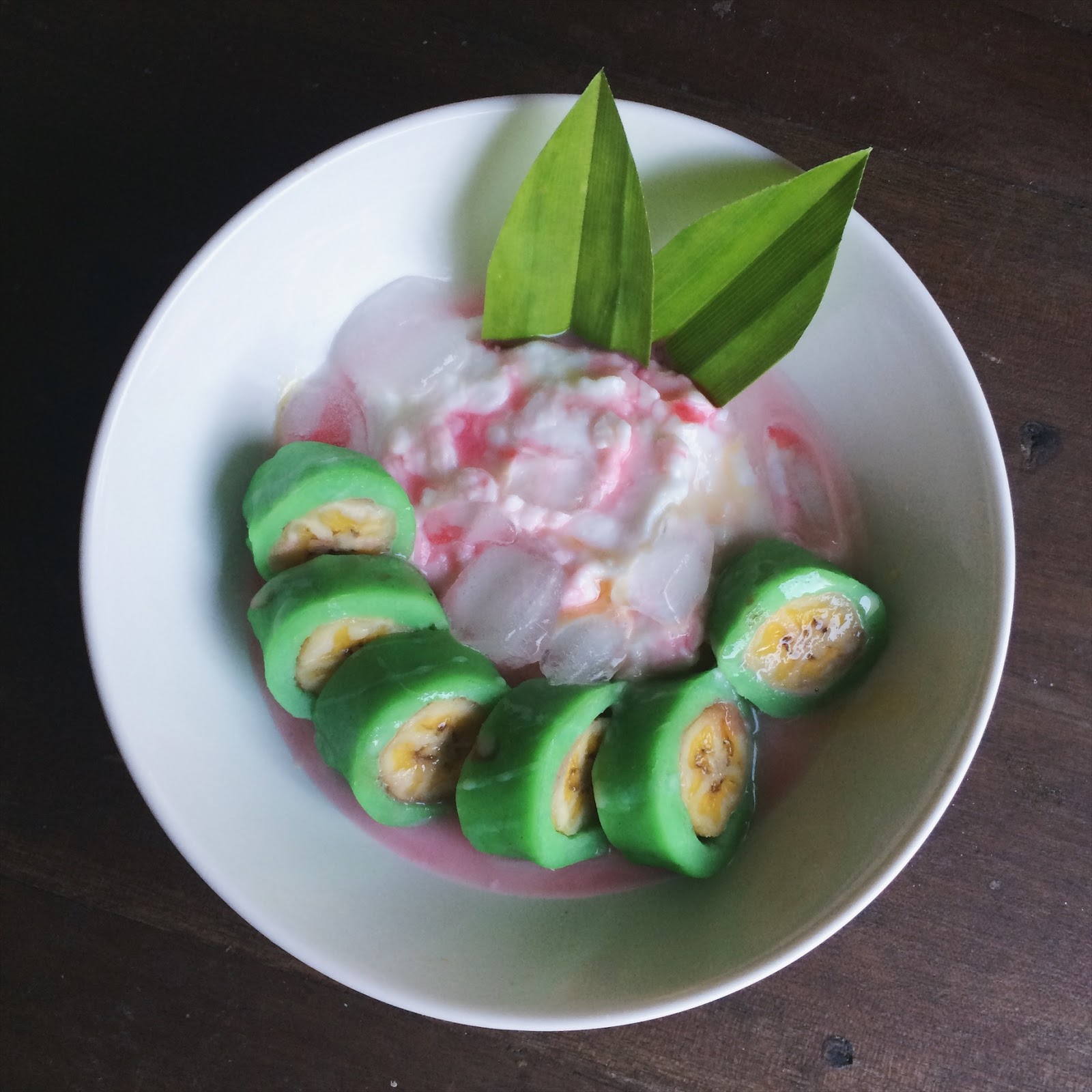 Ata Permana: Resep Es Pisang Ijo