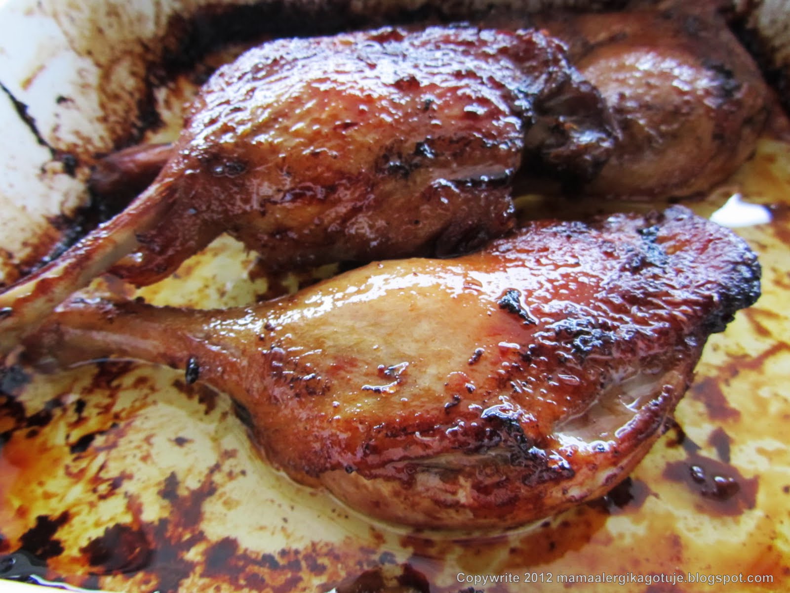 Wyśmienite kacze udka - Mama Alergika Gotuje