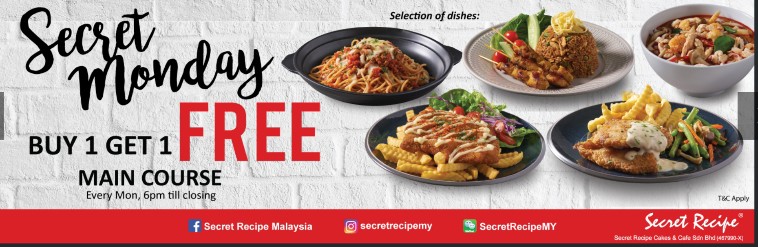 Birthday Dinner di Secret Recipe Seksyen 9 Shah Alam - Cerita Ceriti ...