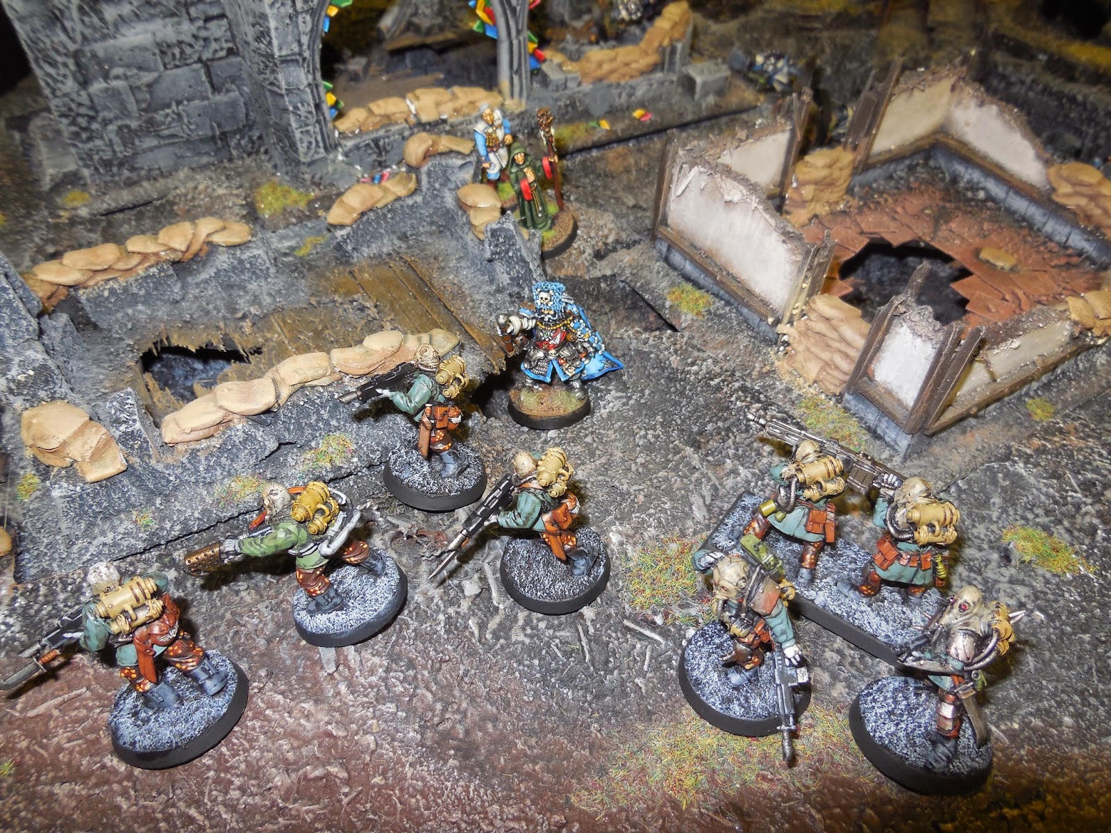 Fawcett Avenue Conscripts: Trench Warfare - 40K Style!