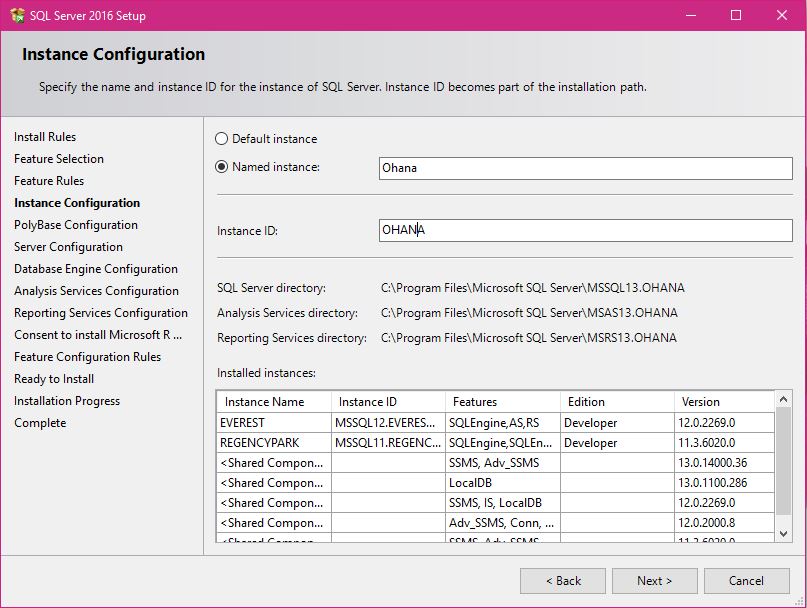 HodentekMSSS: Installing SQL Server 2016 Developer Edition