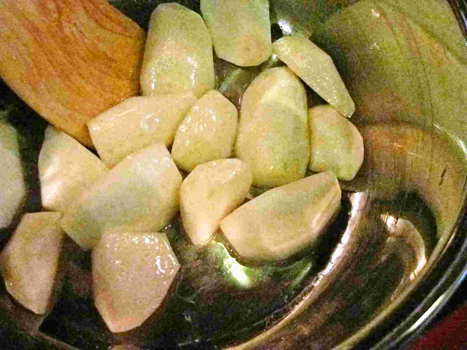 Recipes for Tom: Kabu to usuage no nimono / Japanese turnip and thin ...