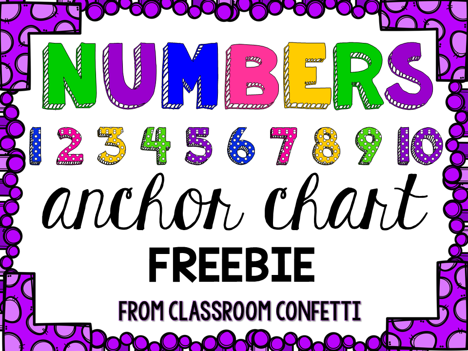 Freebies - Classroom Confetti