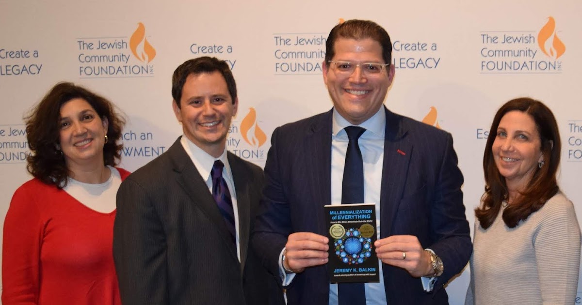 Jewish Community Foundation, Inc. Blog: Author Jeremy Balkin Discusses ...