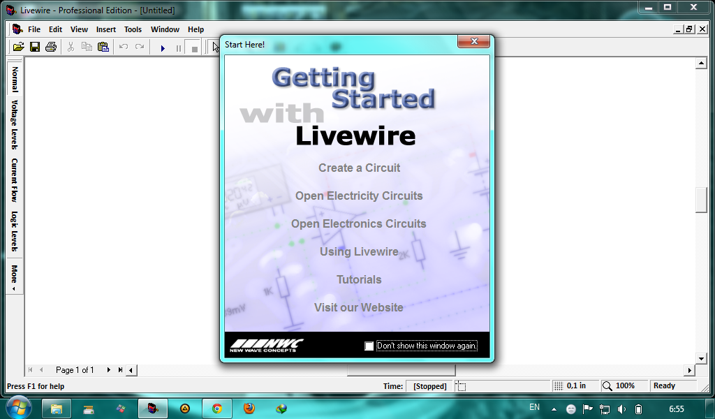 HamNoiT: Download software simulator elektronika (LiveWire)