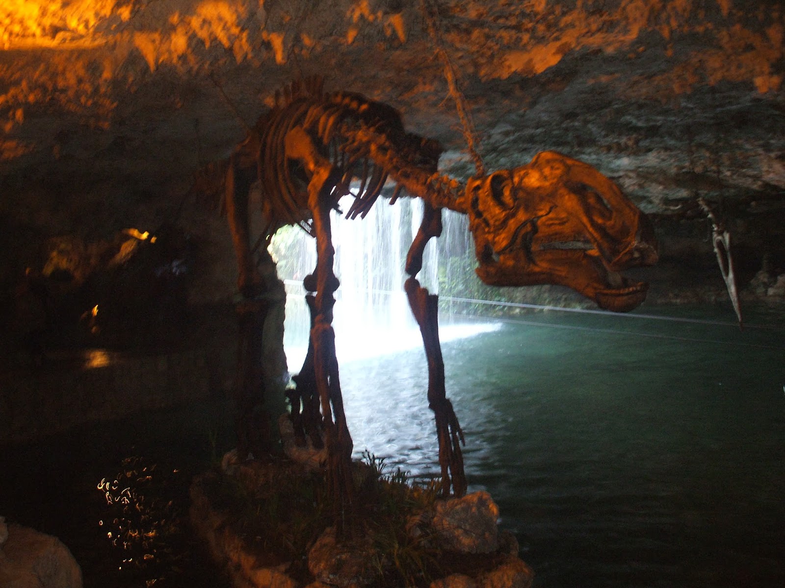 The On-Line Buzzletter: Cancun Birthday Trip#3: Xplore: Underground Caves