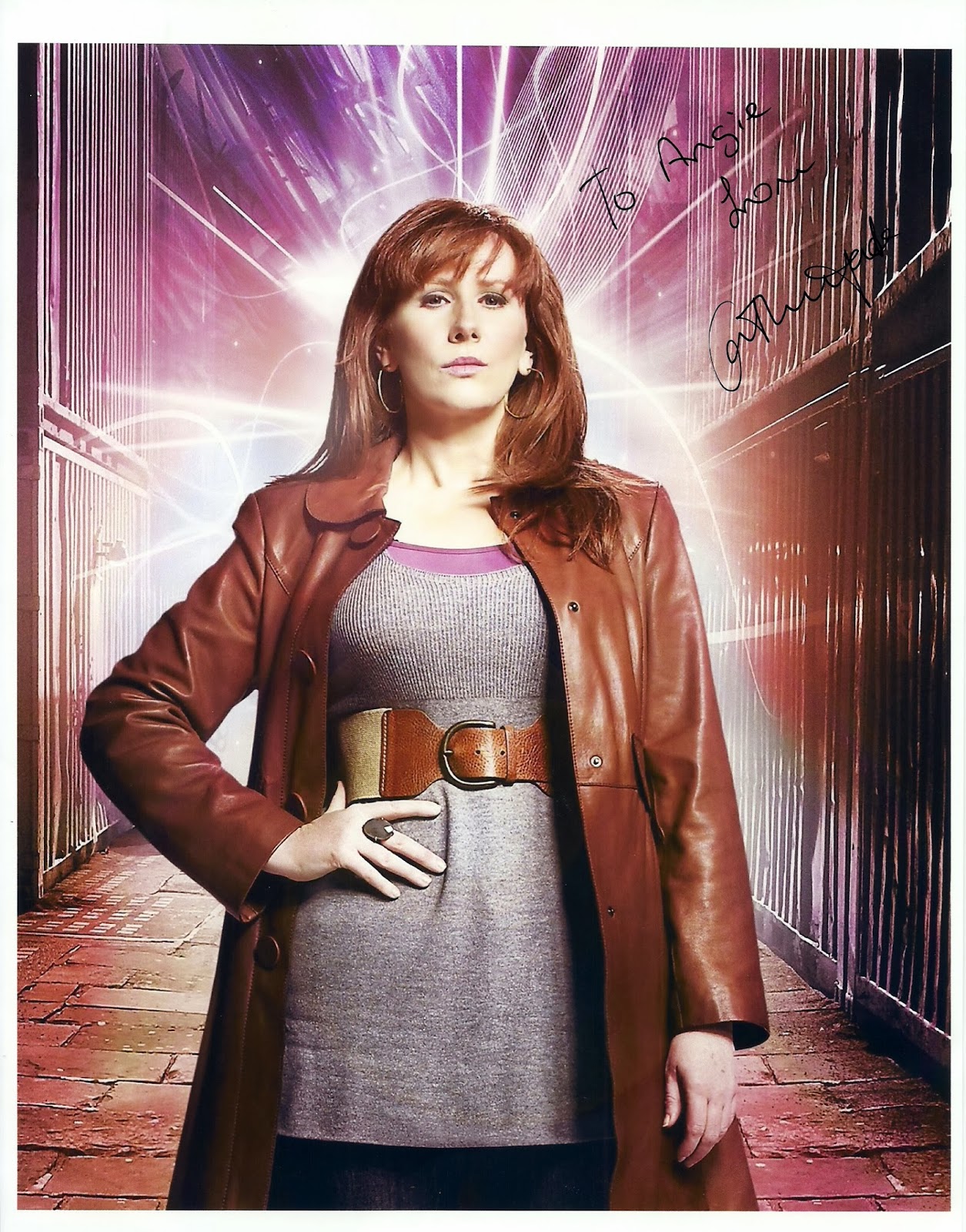 Angie's Autograph Successes: Another Doctor Who success!