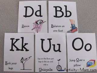 Movement Cards - The Activity Mom