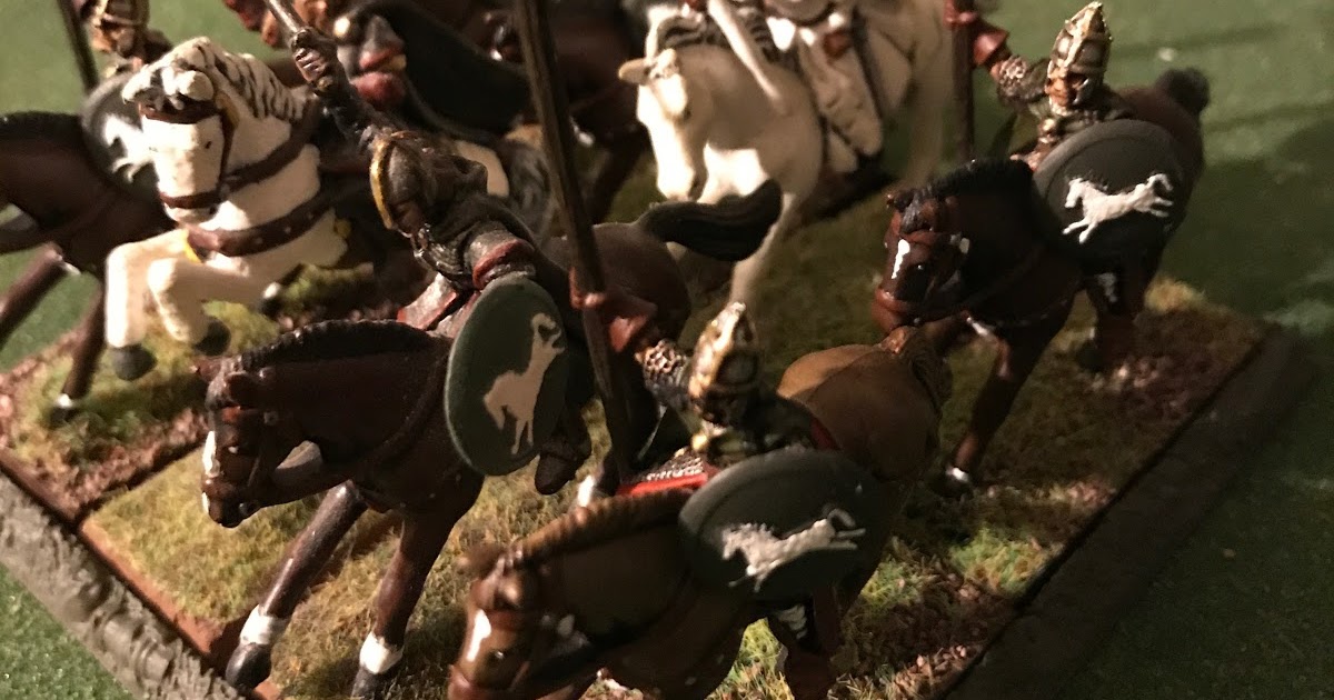 Tides of War: Paint Bench: 28mm Rohan Infantry and Cavalry (Lord of the ...
