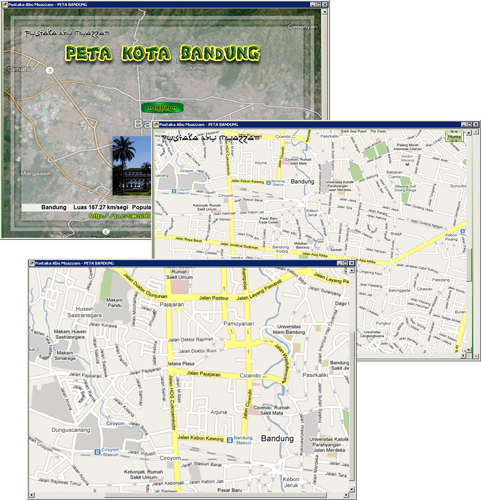 Pustaka Abu Muazzam: PETA BANDUNG PORTABLE