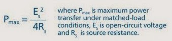 How does Circuit behave under maximum power transfer conditions ...
