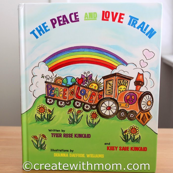 Create With Mom: The Peace and Love Train book Teaches About Acceptance