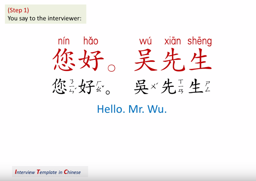 Richard Chinese: The Best Way to Learn Chinese: Job Interview in ...