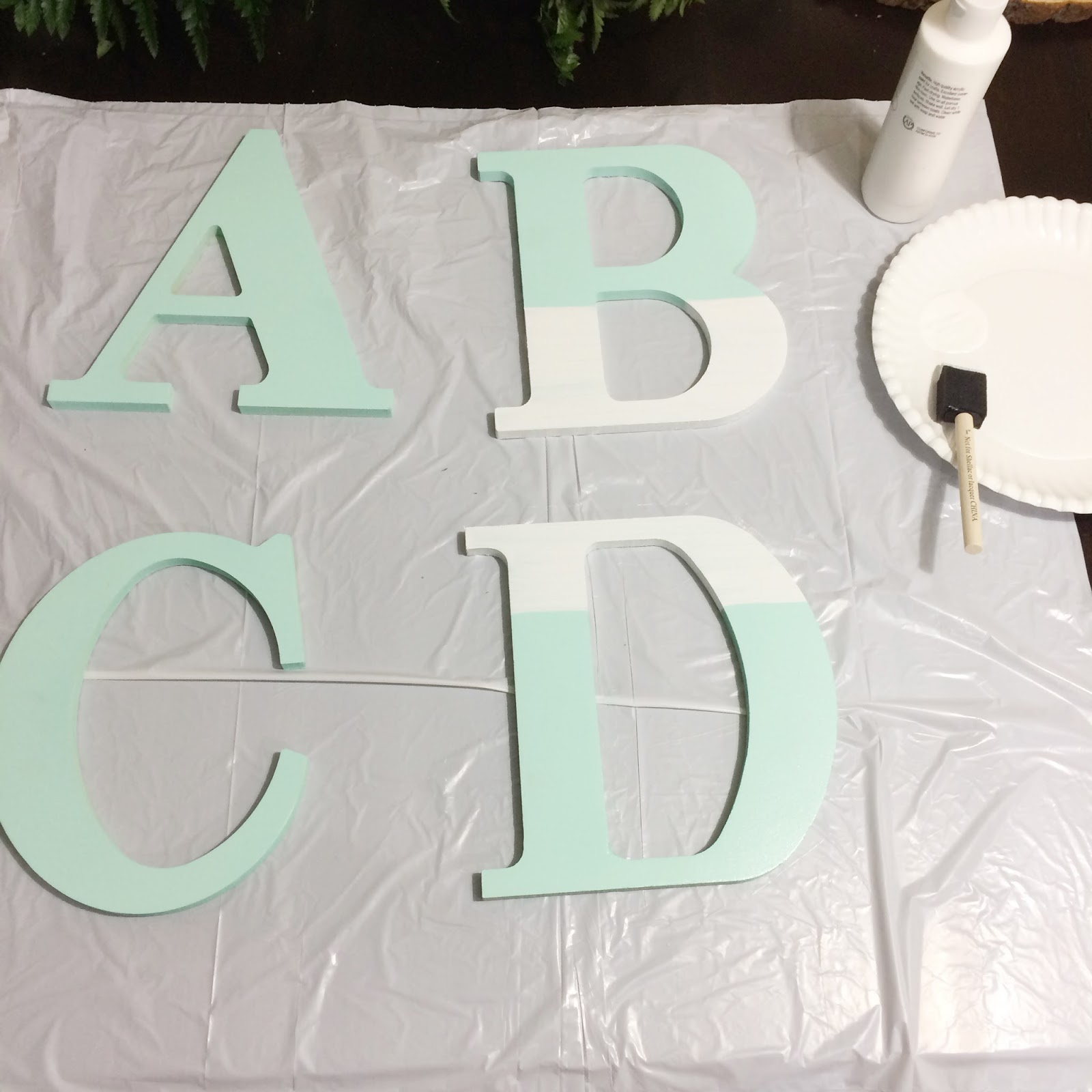DIY Kid Room Alphabet Wall | Miss Audrey Sue